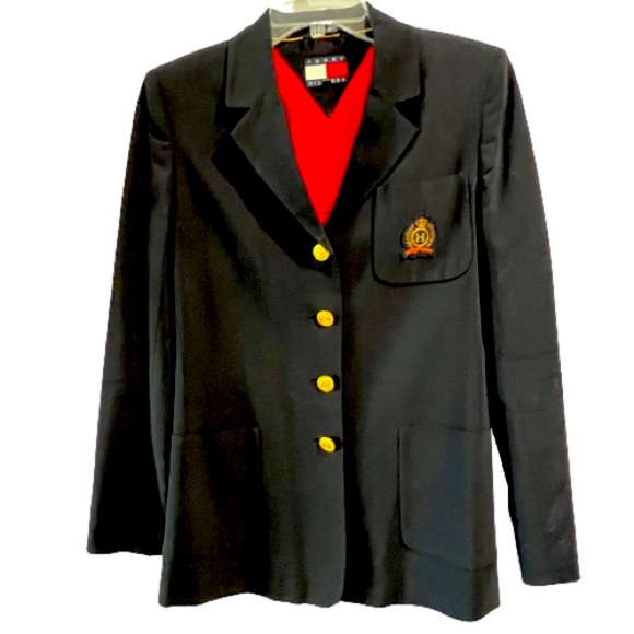 Tommy Hilfiger | Jackets & Coats | Tommy Hilfiger Classic Navy Blue ...